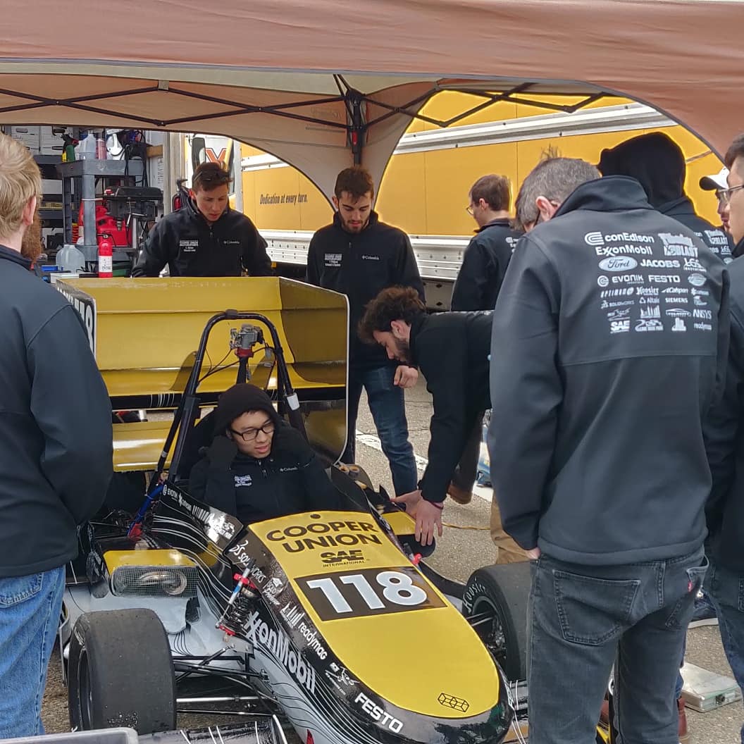 Cooper Motorsports Places 8th in Design Competition – Cooper Union ...